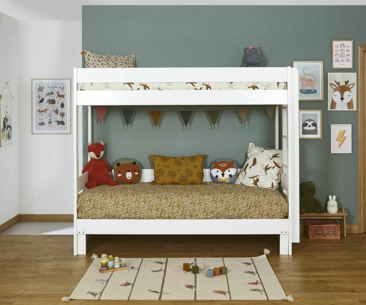 Literas Triples Plegables Cama Infantil Moderna Rosa Princesa Camas